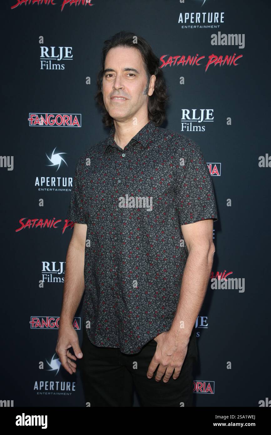 Jeff Daniel Phillips at the 'Satanic Panic' film premiere, Los Angeles, USA - 23rd August 2019 ...