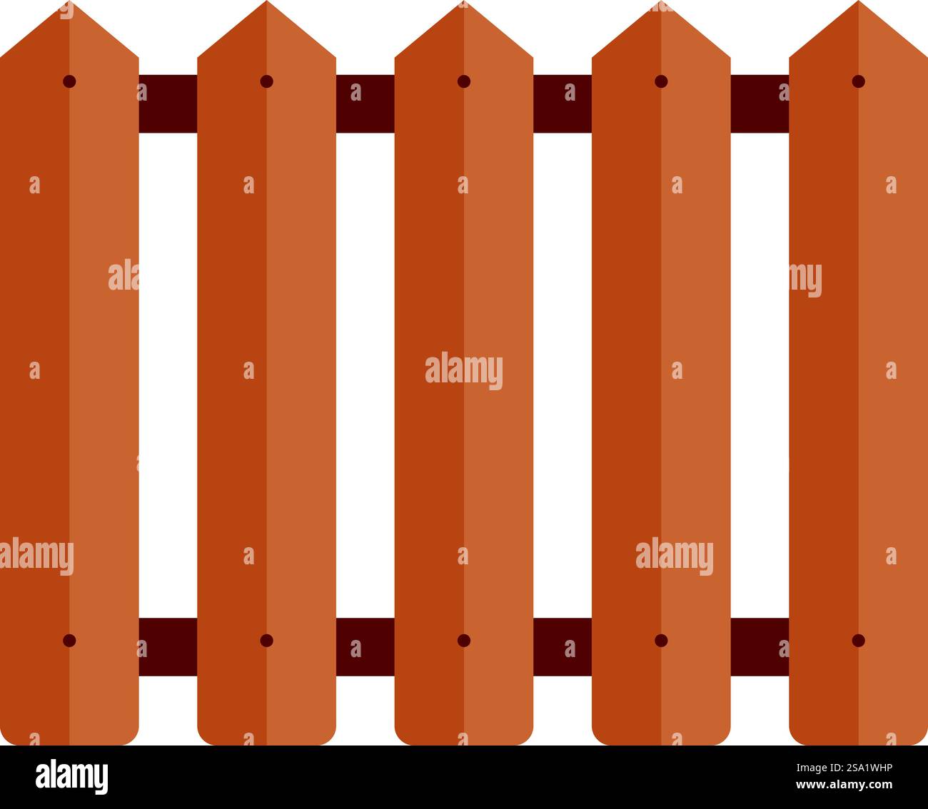 Chicken farm fence icon cartoon vector. Nature village. Domestic land ...