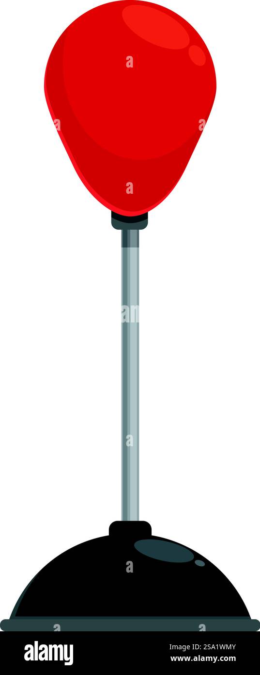 Boxing sport game icon cartoon vector. Training arena champion. Stamp ...