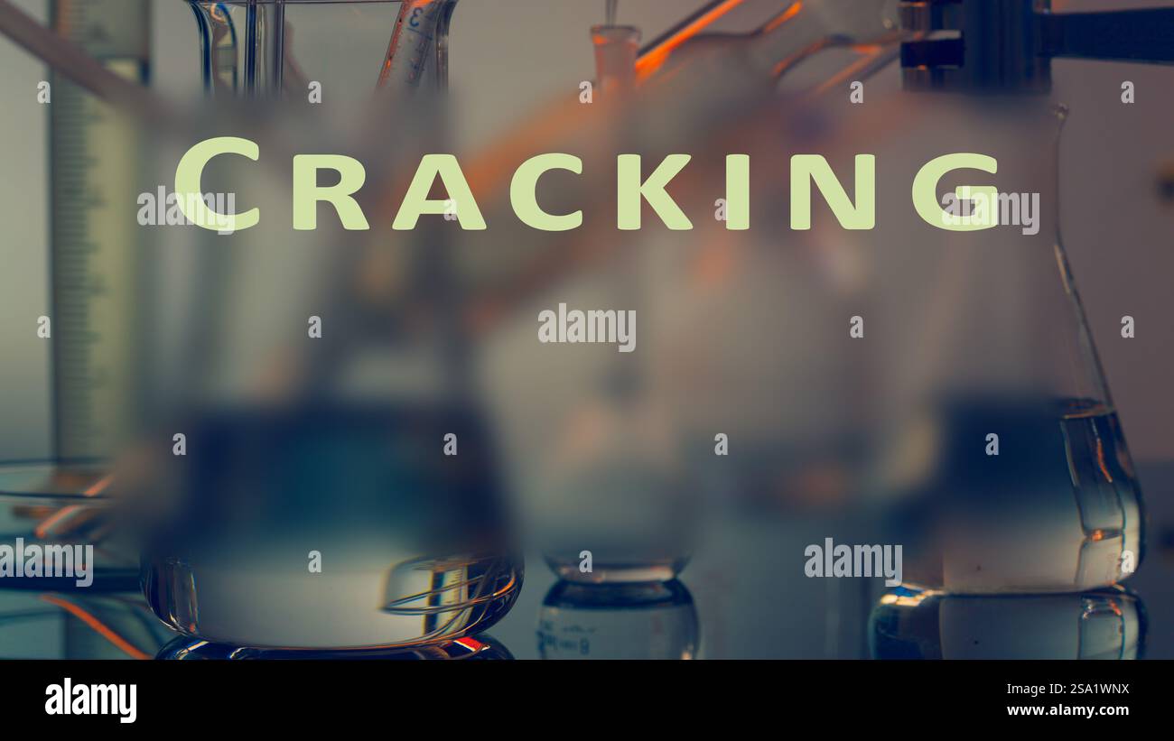 Cracking A reaction where complex hydrocarbons are broken down into ...