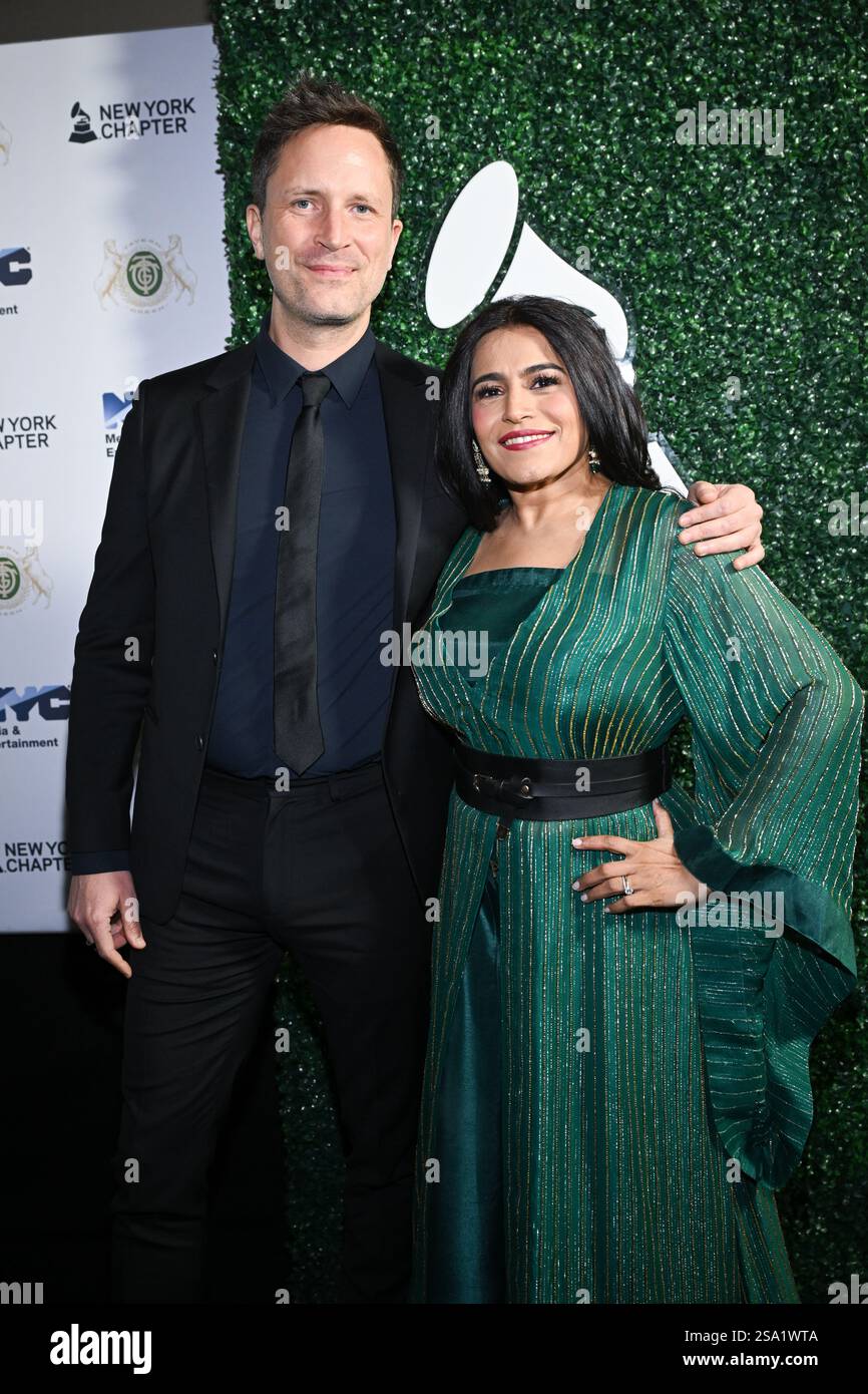 Clay Ross and Falu Shah Stock Photo - Alamy
