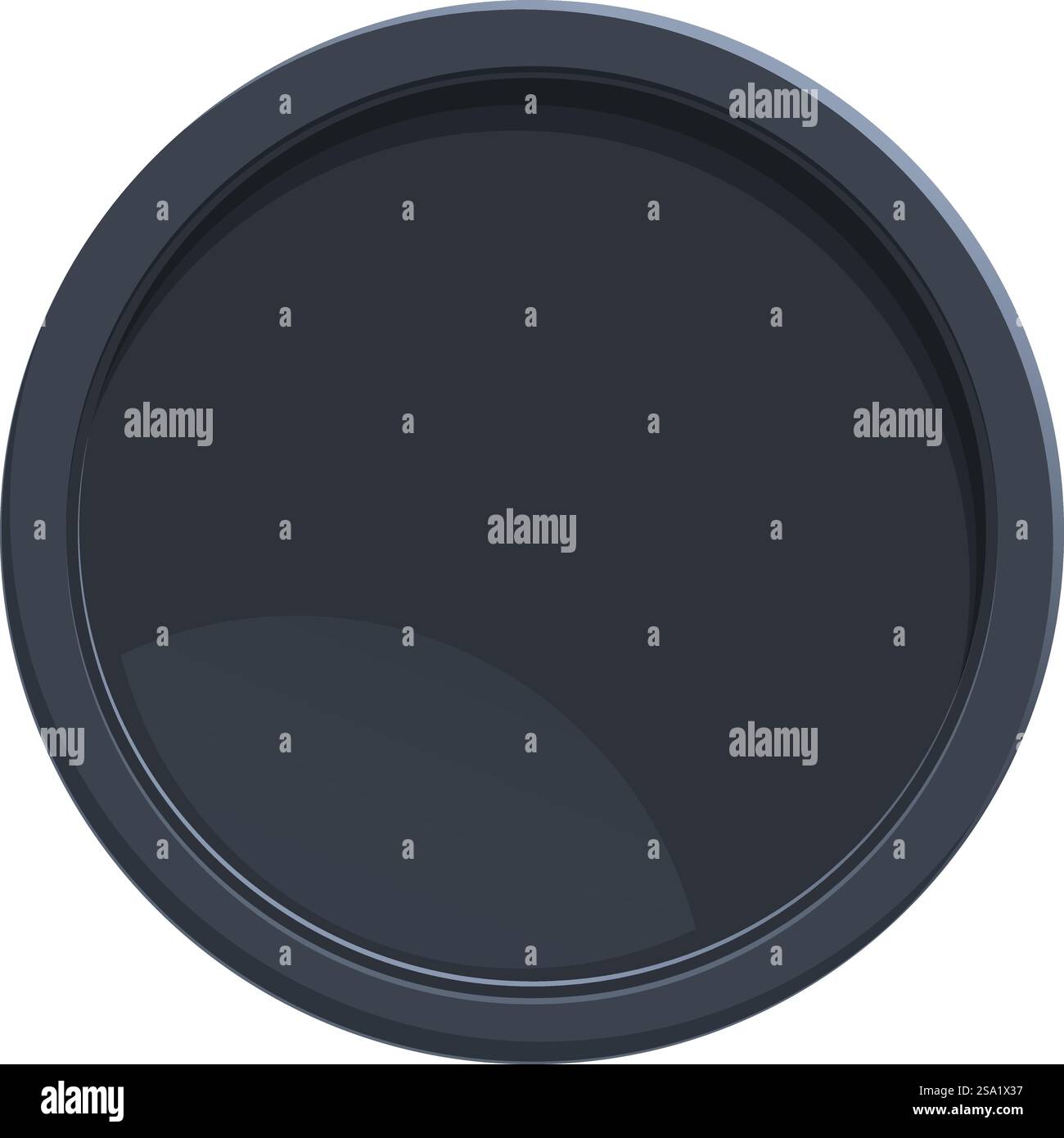 Black color tray icon cartoon vector. Culinary cafeteria. Cooking menu ...