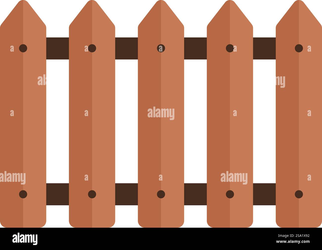 Fence wooden icon cartoon vector. Home health domestic. Protection barn ...