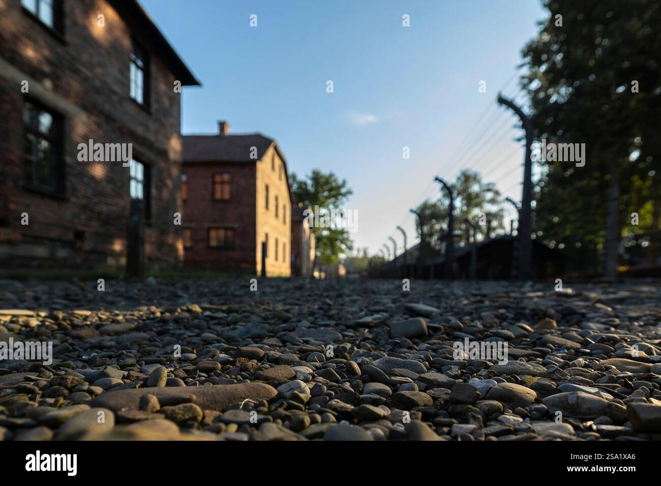 27.01.2025, Fotos der Gedenkstätte Auschwitz zum 80. Jahrestag der ...