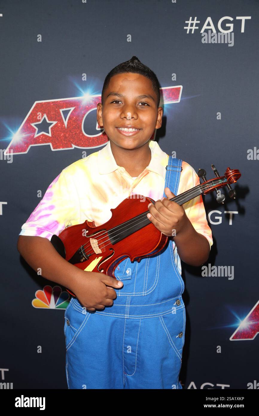 Tyler Butler-Figueroa at the 'America's Got Talent' TV show, Semi ...