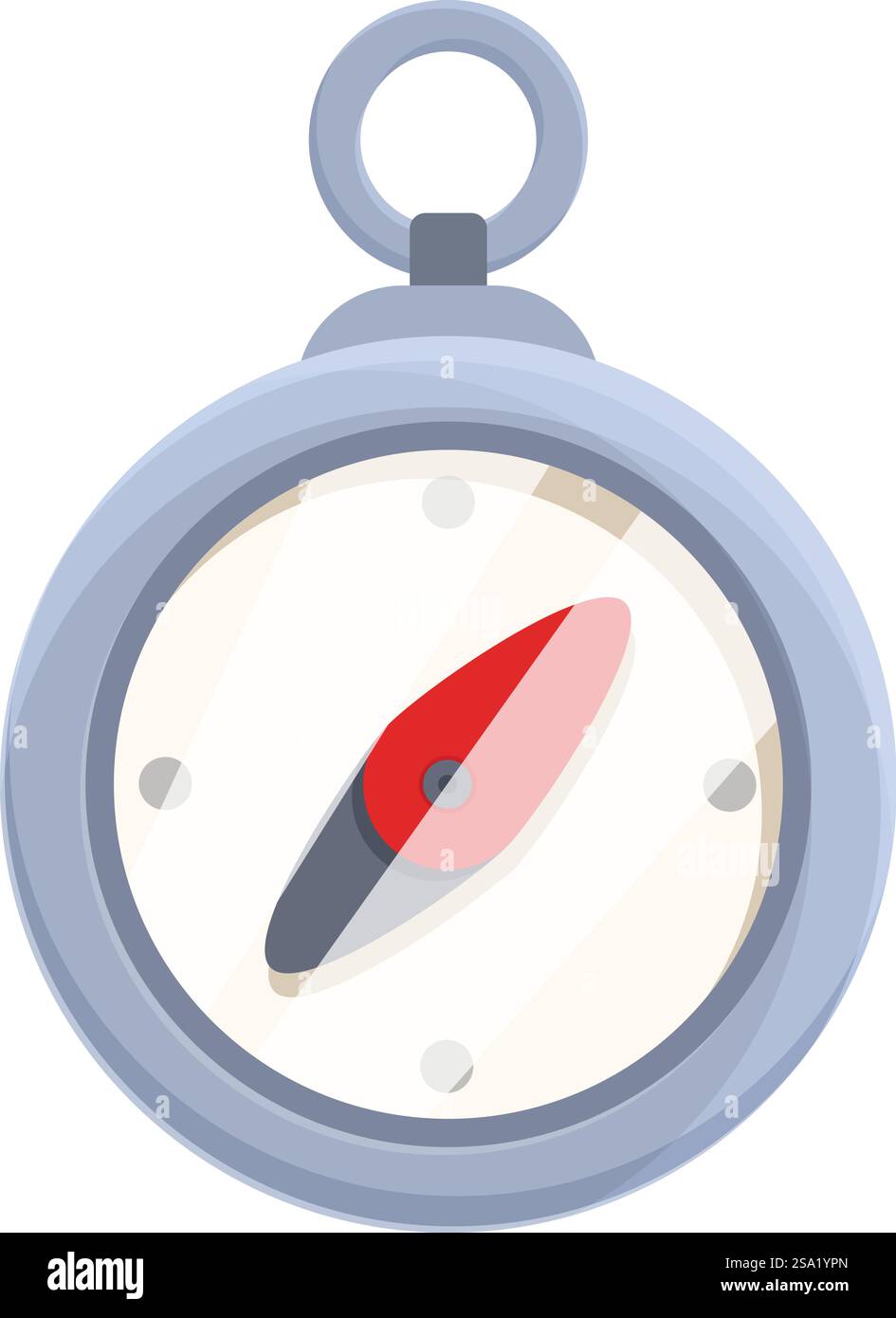 Fishing marine compass icon cartoon vector. Aquatic navigation. Ocean ...