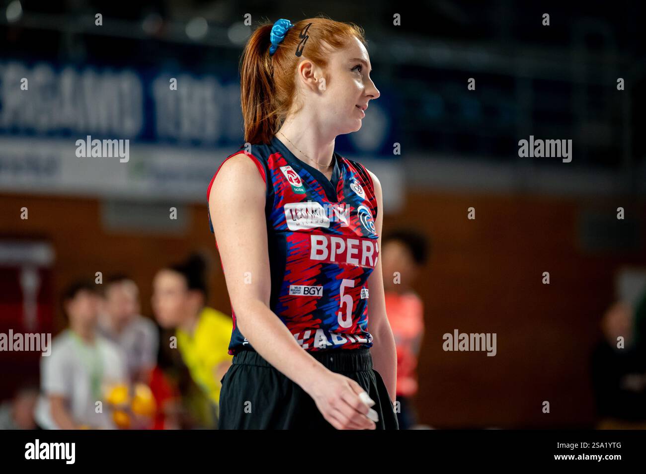 Roberta Carraro (Volley Bergamo 1991) during Volley Italian ...