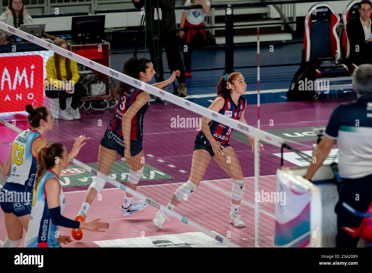 Roberta Carraro (Volley Bergamo 1991) during Volley Italian ...