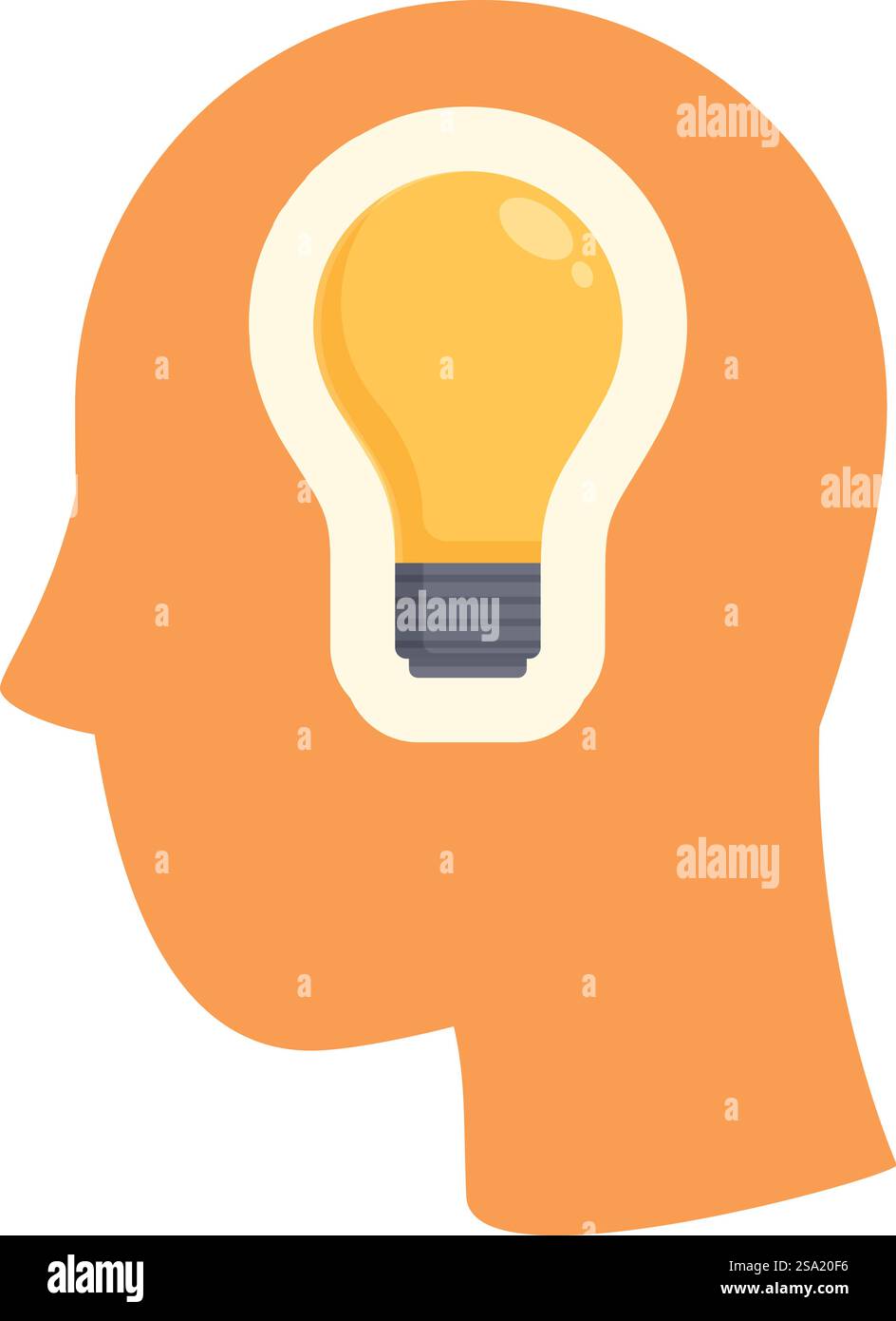 Goal education idea icon cartoon vector. Professional power. Creative ...