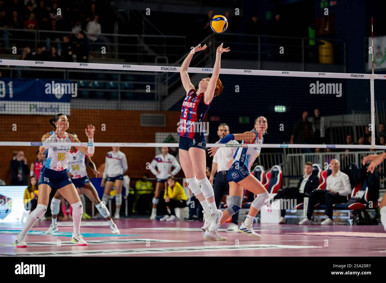 Roberta Carraro (Volley Bergamo 1991) during Volley Italian ...