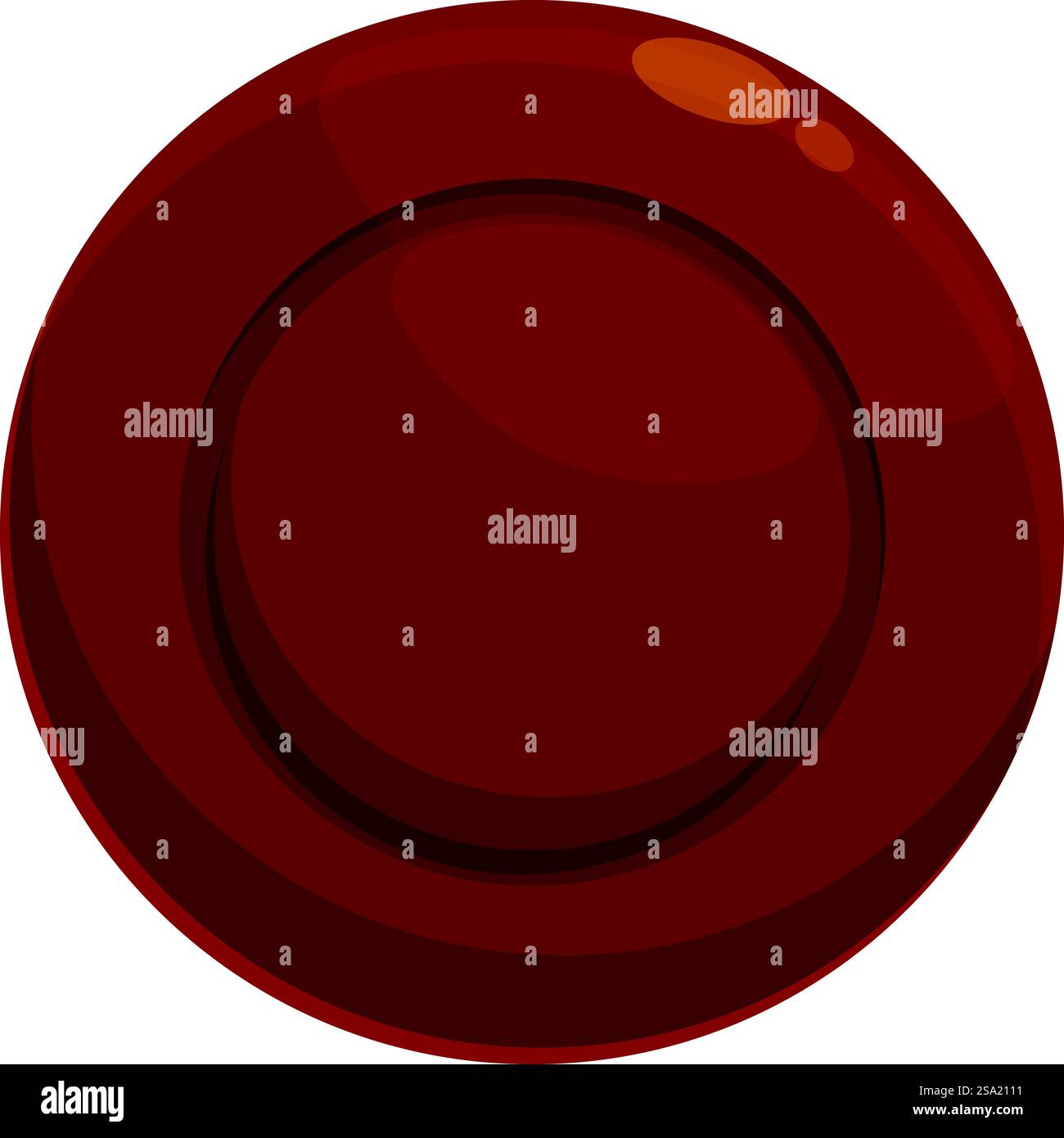 Circle chocolate icon cartoon vector. Cocoa organic food. Hot food ...