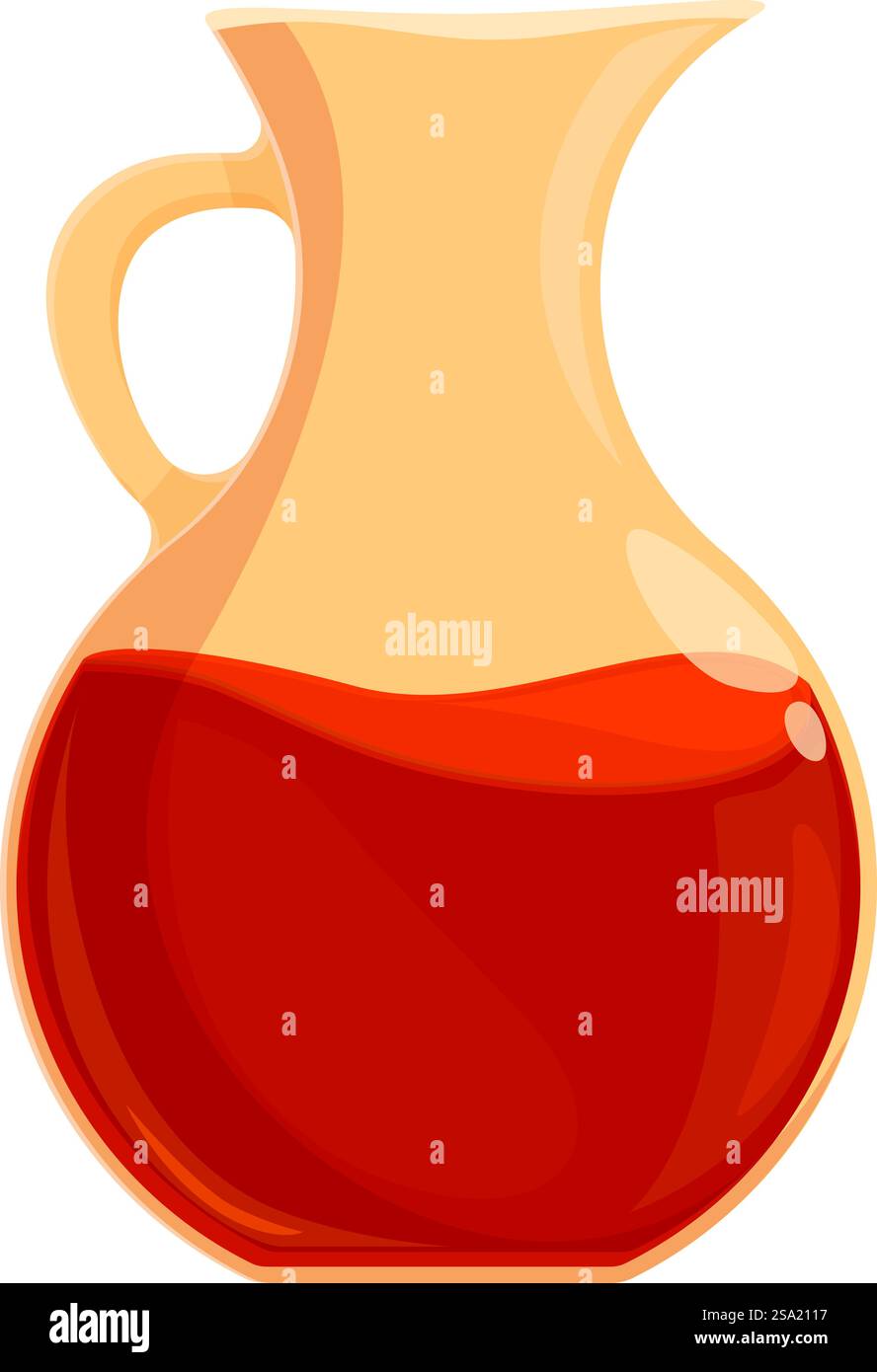 Jug maple syrup icon cartoon vector. Pure product. Cookery label tree ...