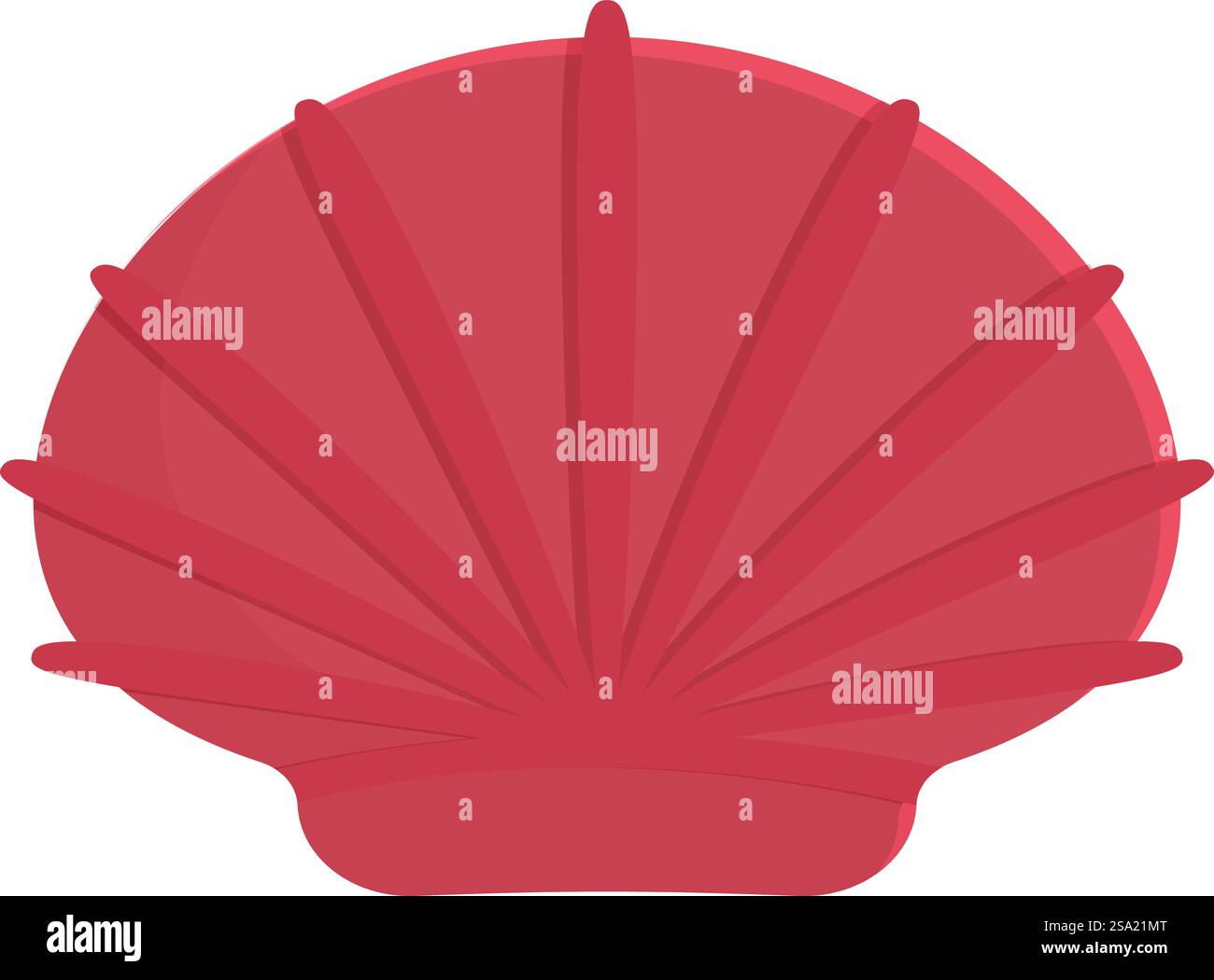 Bali red shell icon cartoon vector. Sea beach travel. Happy sand ...