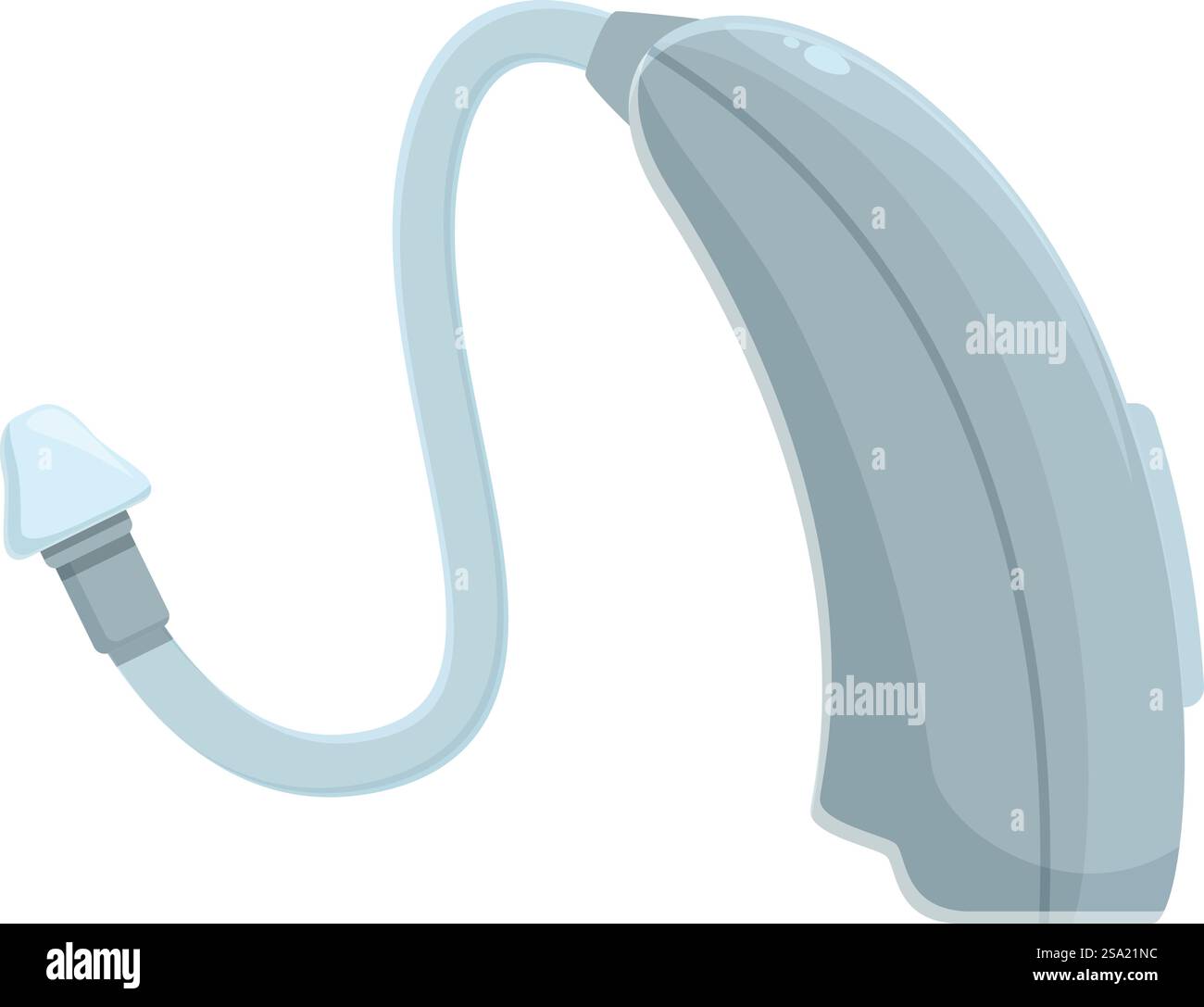 New model hearing device icon cartoon vector. Medical health care ...