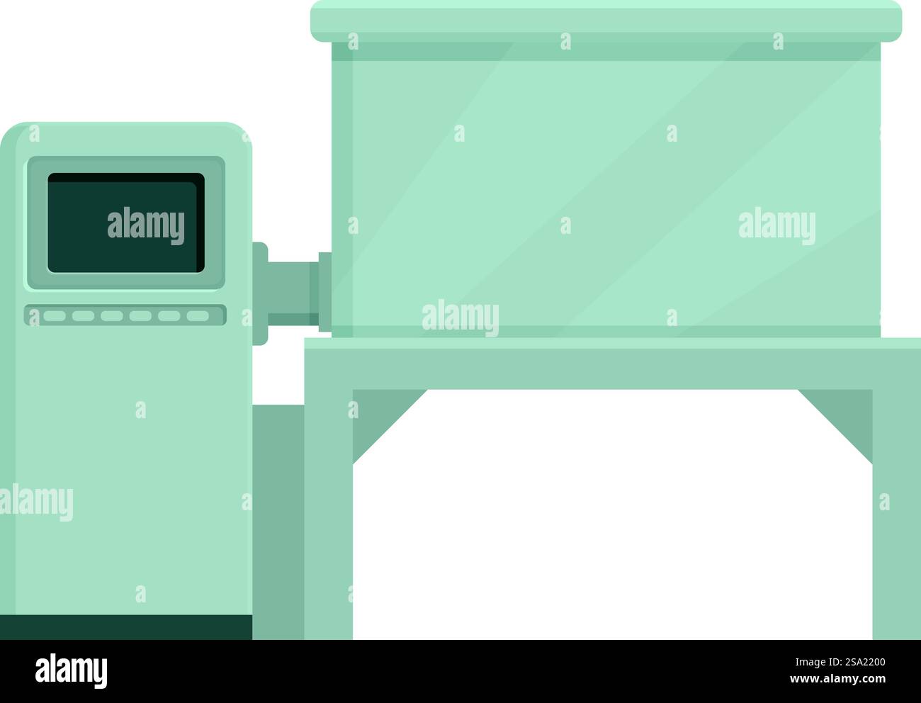Soap production line icon cartoon vector. New modern factory. Service ...