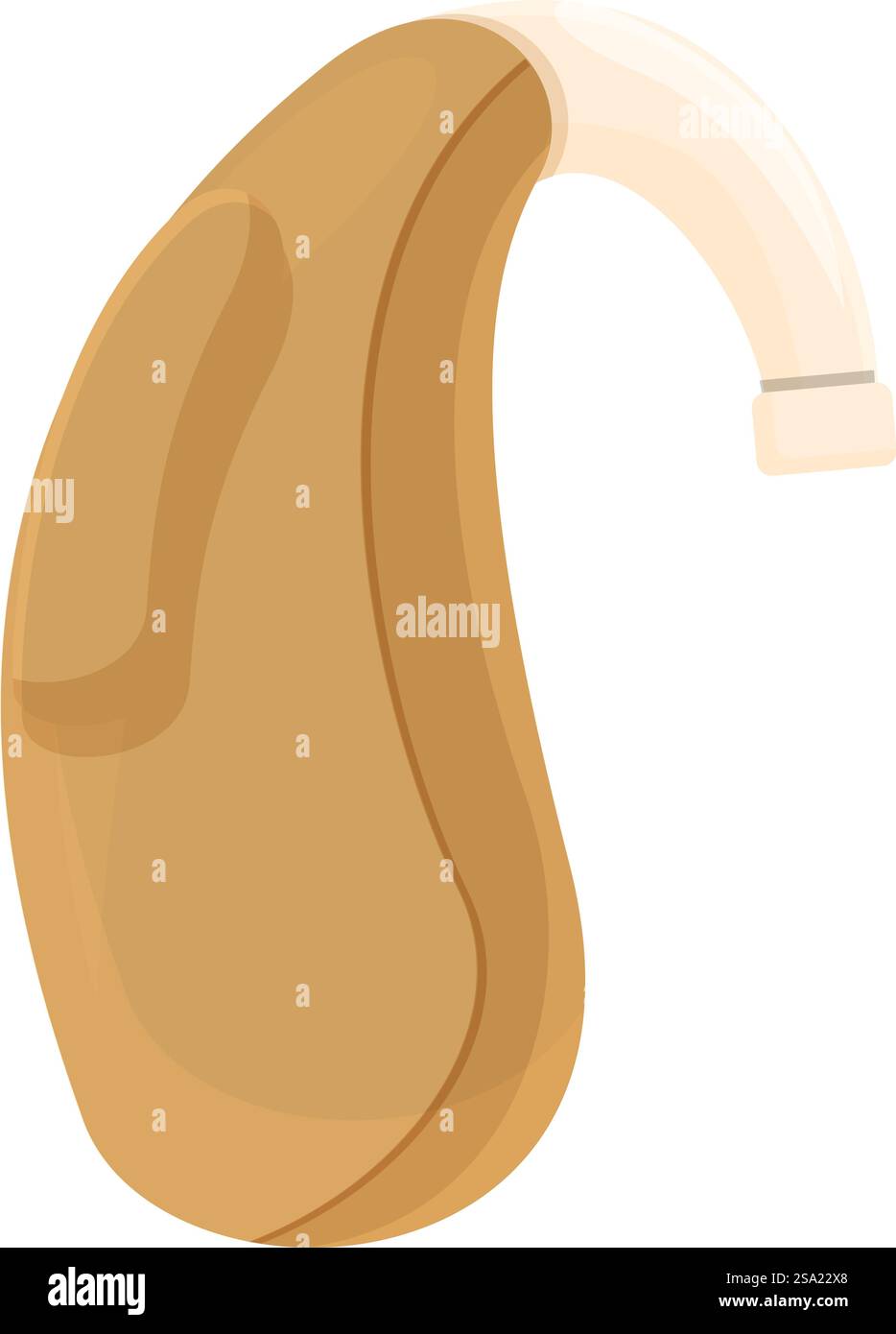 Electronic hearing aid icon cartoon vector. Noisy level. Medical health ...