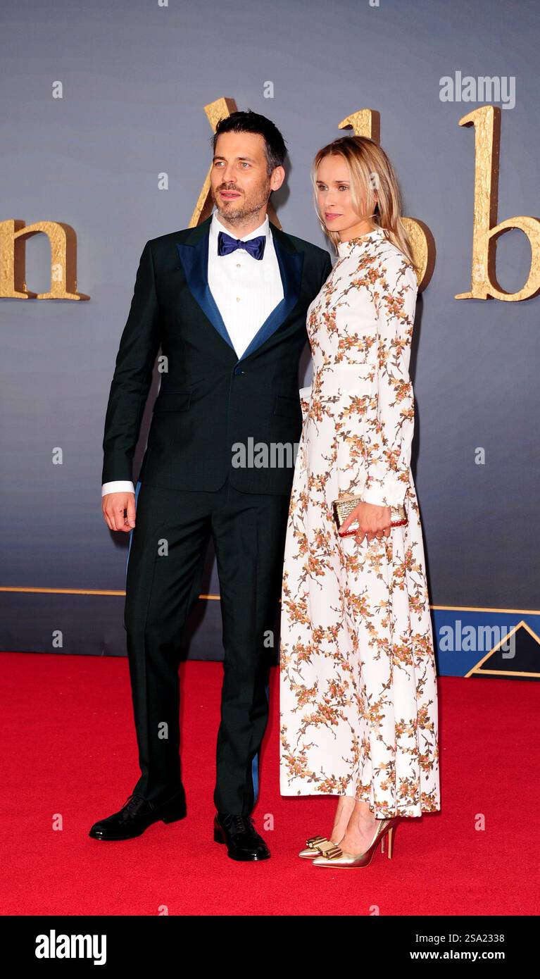 Robert James-Collier attending The World Premiere of Downton Abbey at Cineworld Leicester Square ...