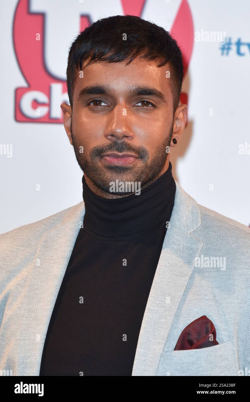 Rishi Nair at the TV Choice Awards at the London Hilton on Park Lane in ...
