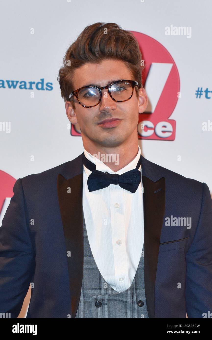 Christopher Taylor at the TV Choice Awards at the London Hilton on Park ...