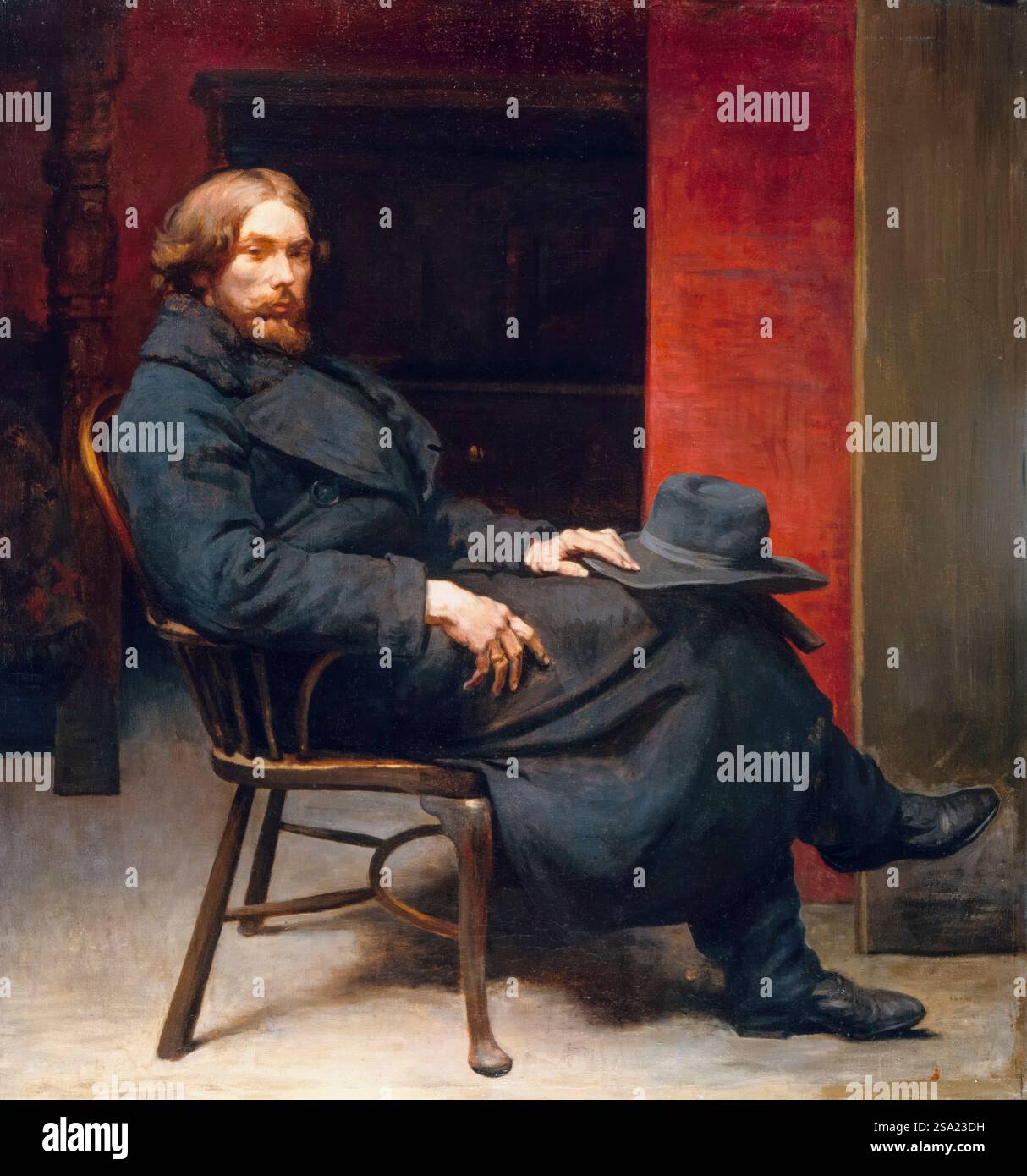 Augustus John, Portrait painting, of the, Welsh painter, draughtsman ...