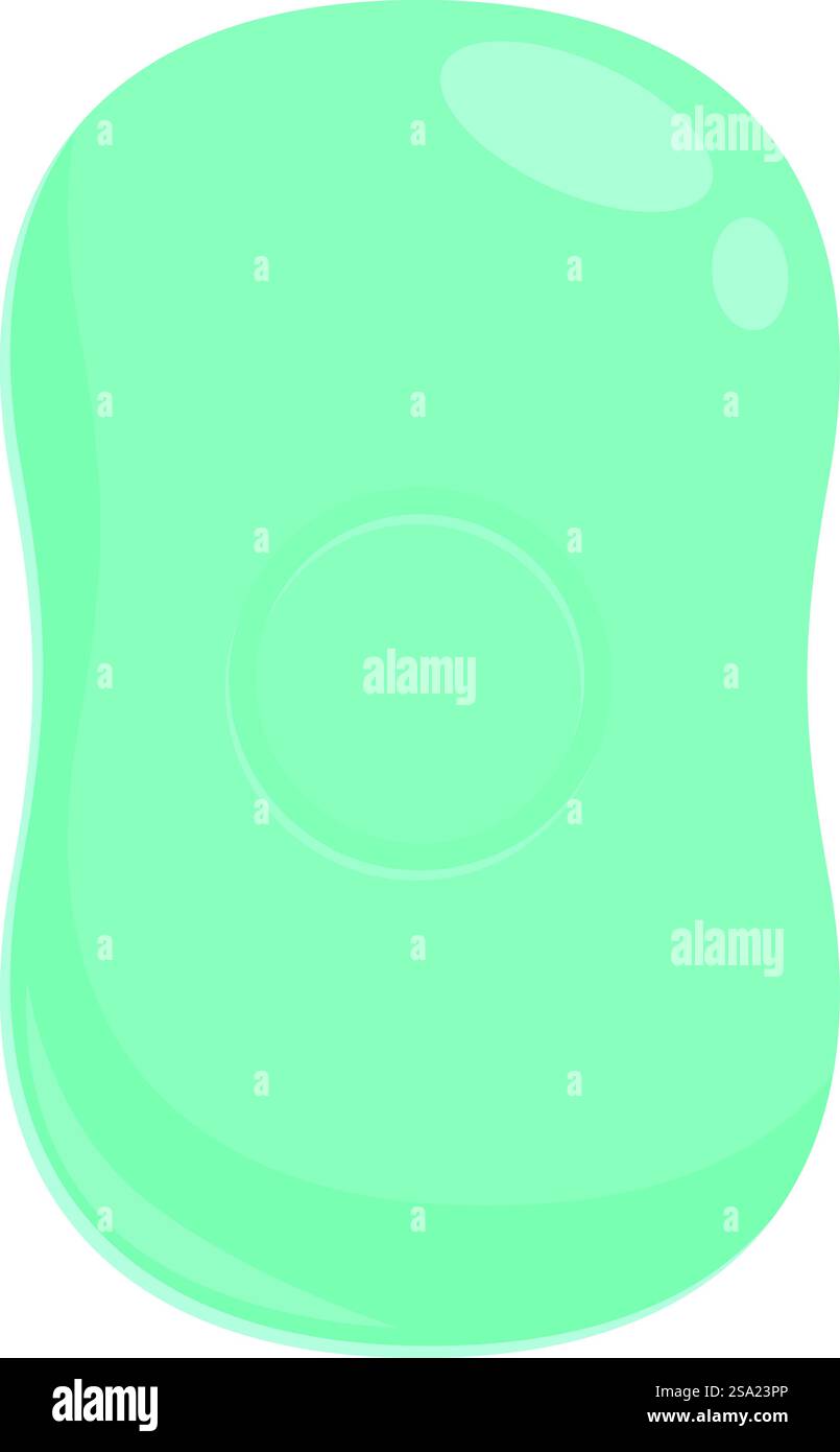 Menthol soap care icon cartoon vector. New formula. Manufacturing ...