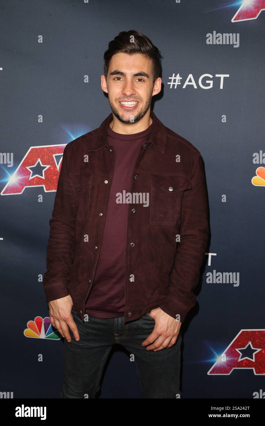 Dom Chambers at the 'America's Got Talent' TV show ,Semi Finals ...
