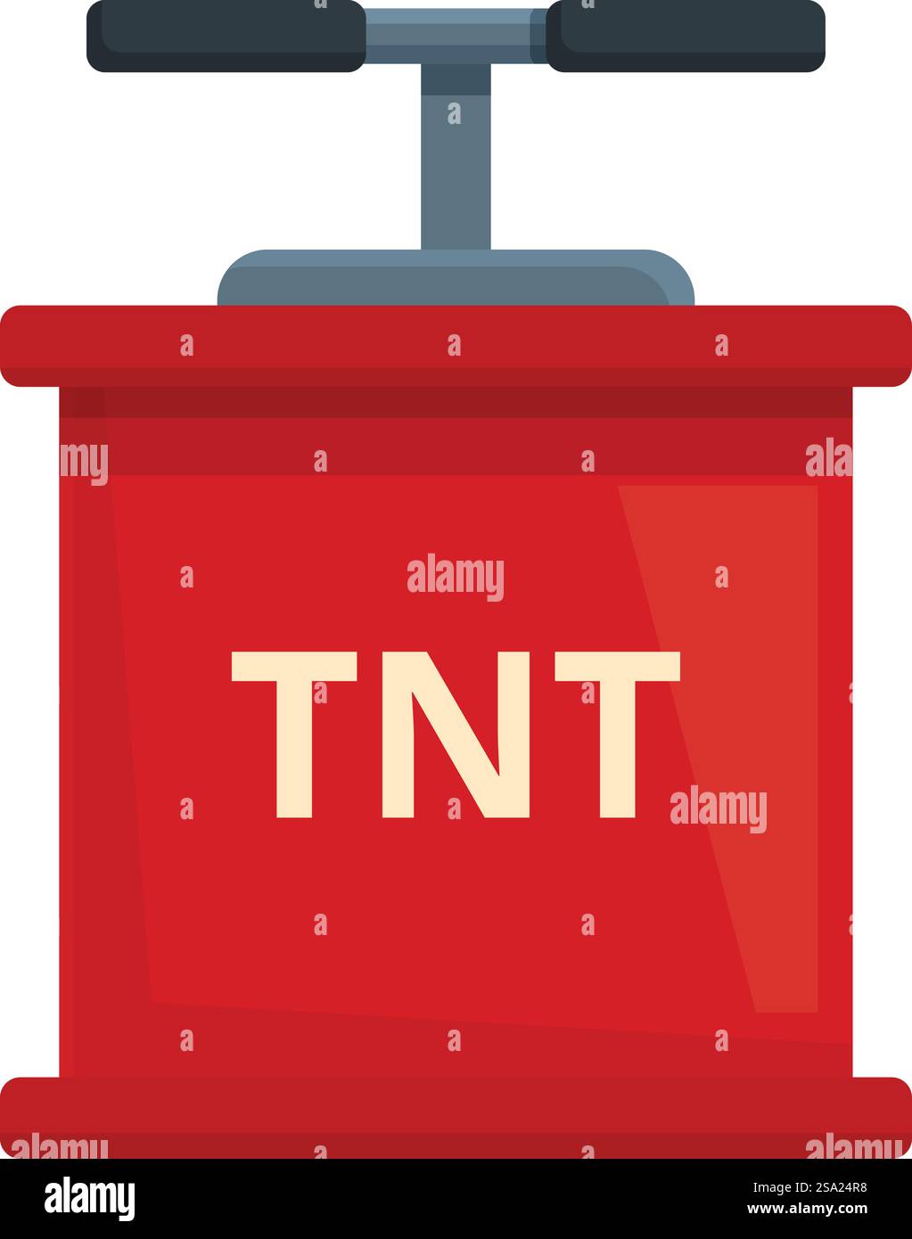 TNT explosive mine icon cartoon vector. Coal industry rock. Sector ...