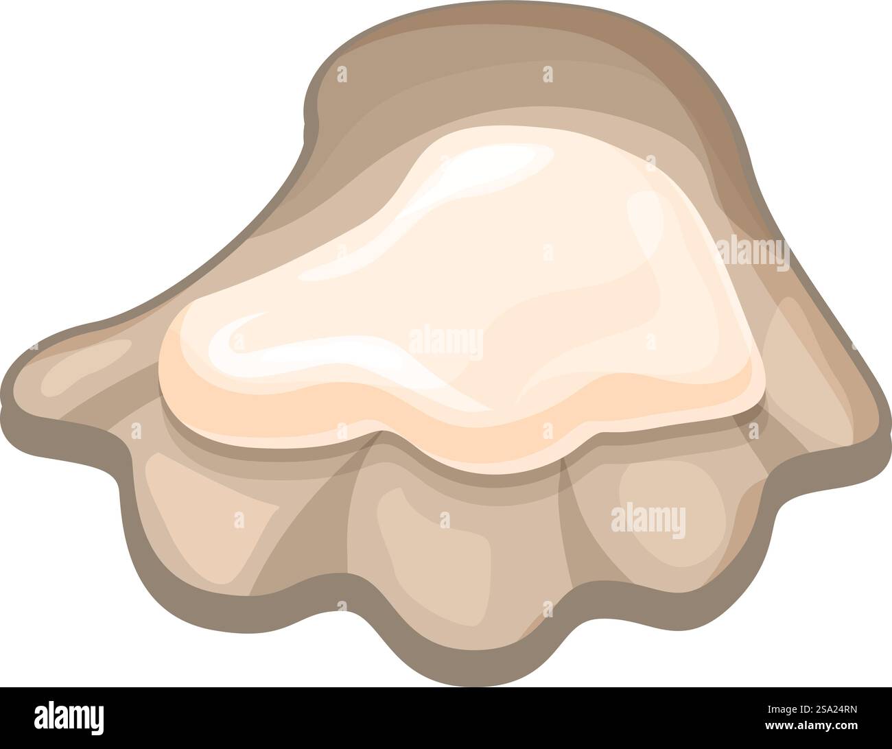Oysters icon cartoon vector. Sea food nature. Restaurant menu cooking ...