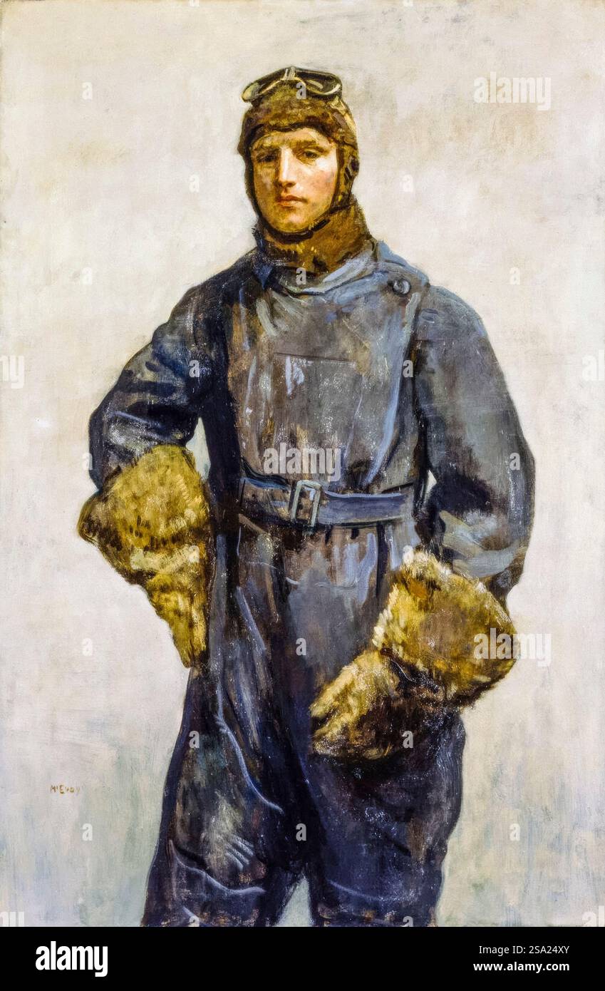 Captain Sir John William Alcock (1892-1919), British Royal Navy and ...