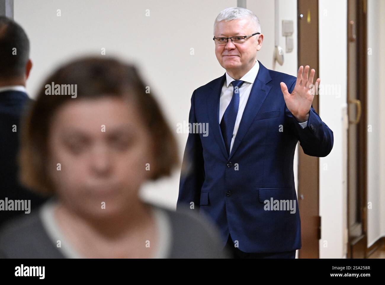 Moscow, Russia. 28th Jan, 2025. Head of the Committee on Security and ...