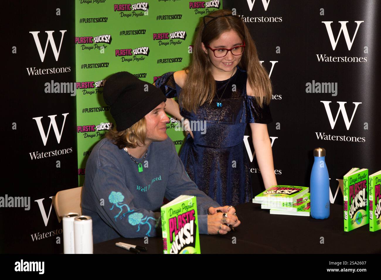 Dougie Poynter attends Book Signing for his new book - Plastic Sucks ...