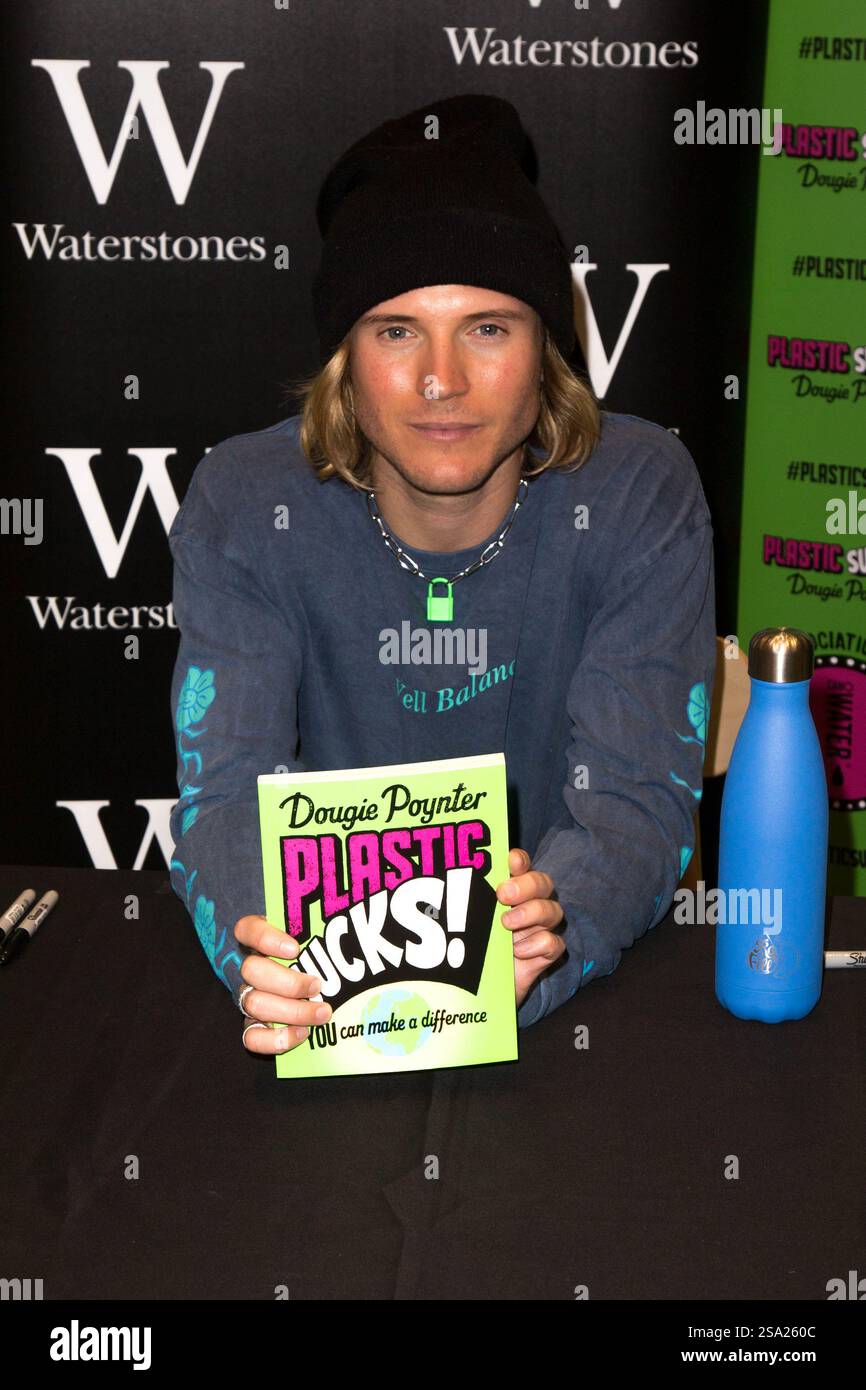 Dougie Poynter attends Book Signing for his new book - Plastic Sucks ...