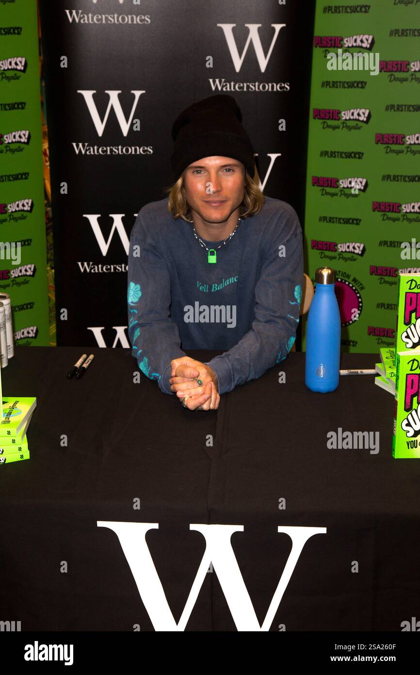 Dougie Poynter attends Book Signing for his new book - Plastic Sucks ...