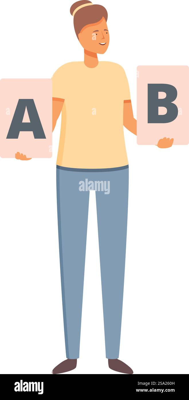 Teacher lesson of letters icon cartoon vector. Preschool company. Art ...