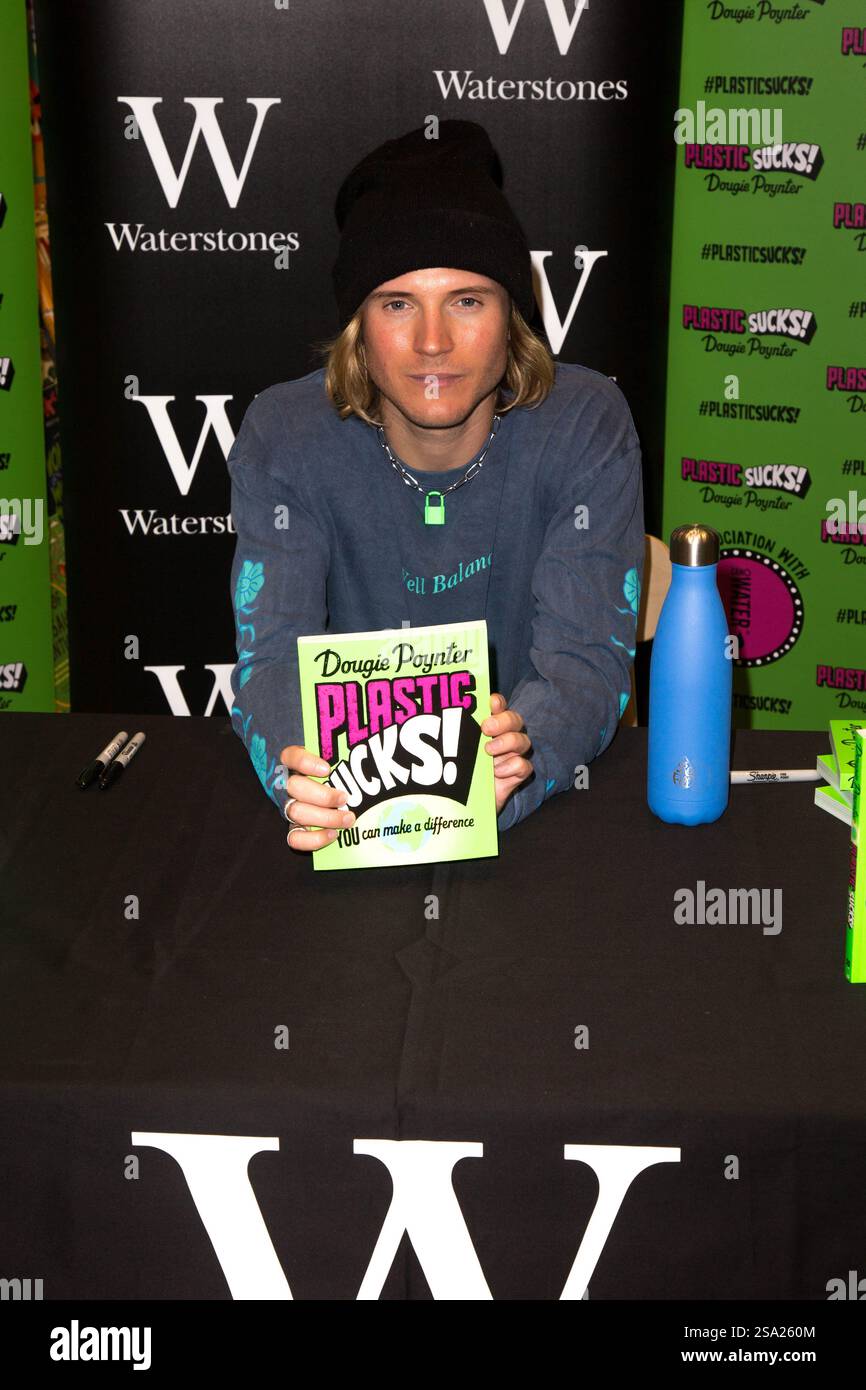 Dougie Poynter attends Book Signing for his new book - Plastic Sucks ...