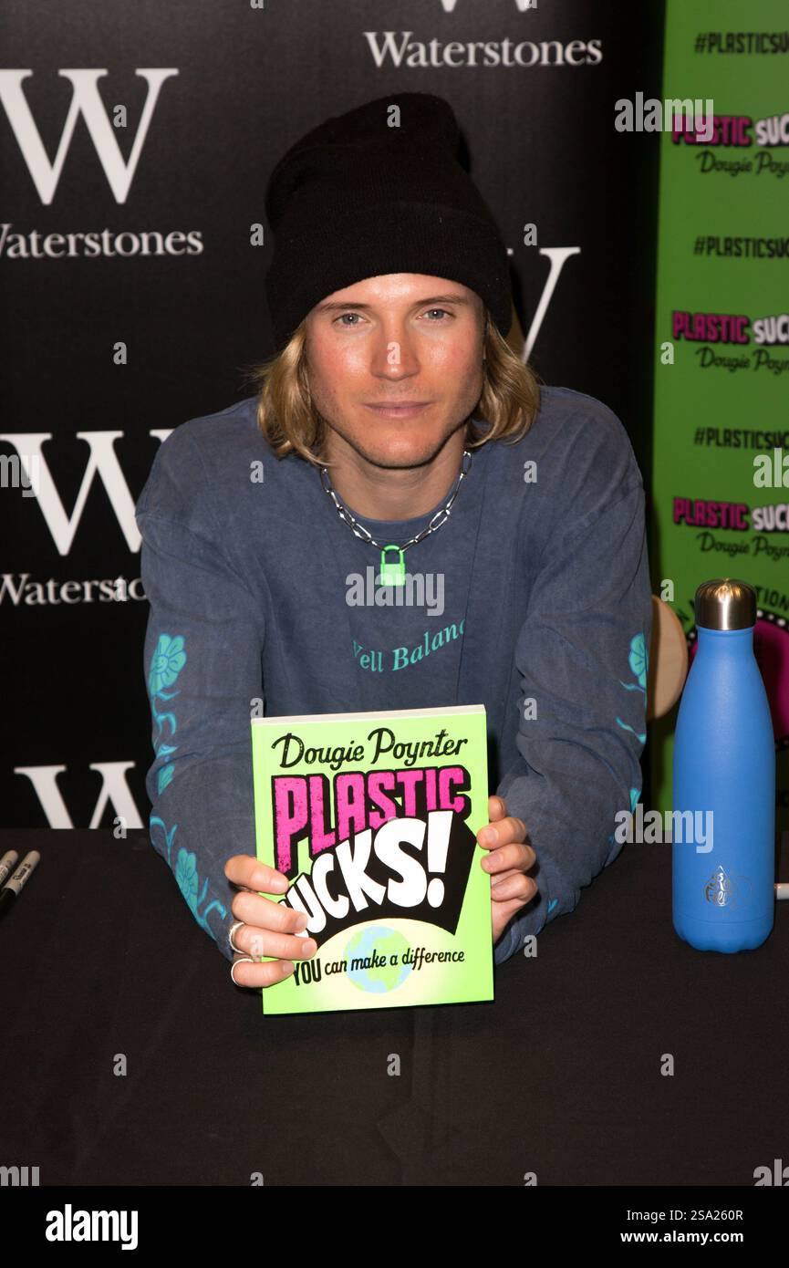 Dougie Poynter attends Book Signing for his new book - Plastic Sucks ...