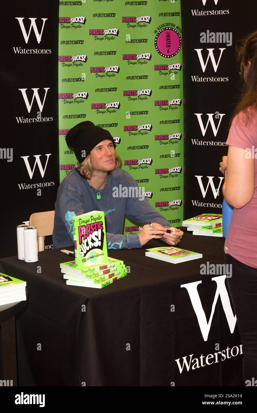 Dougie Poynter attends Book Signing for his new book - Plastic Sucks ...