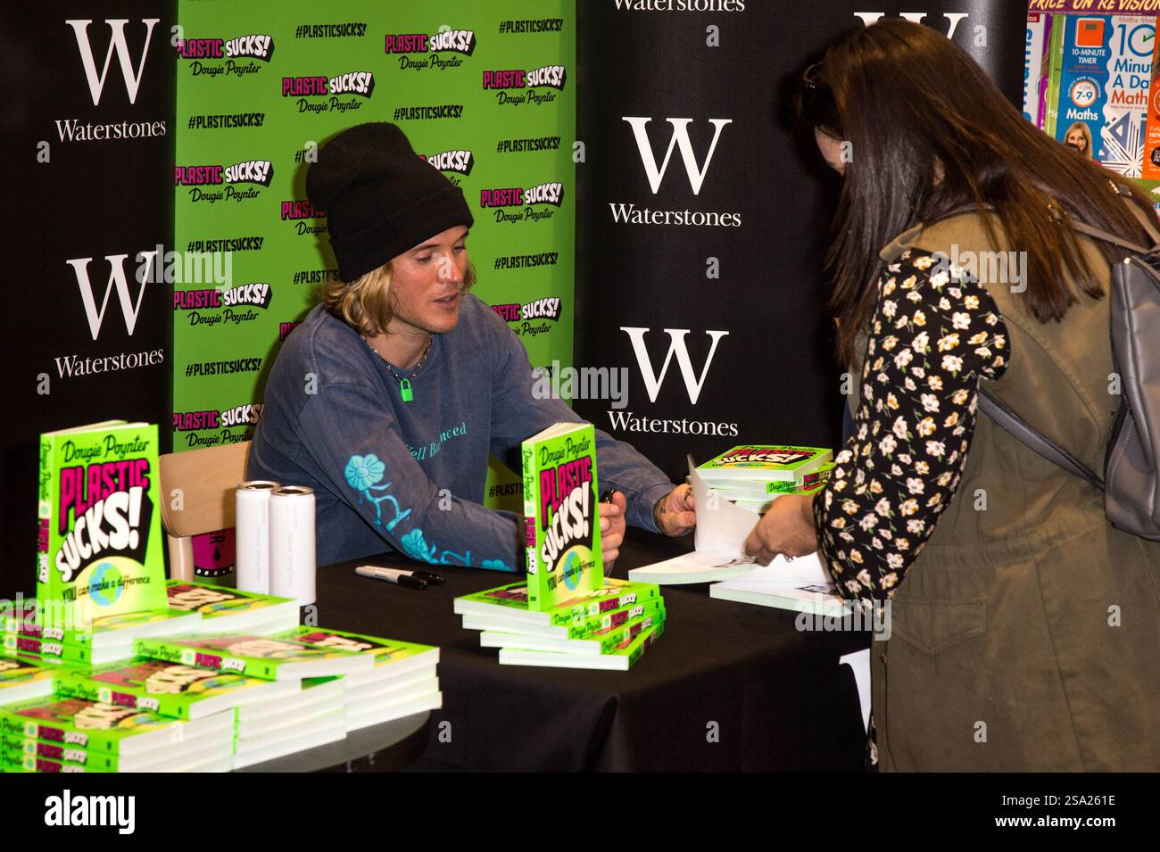Dougie Poynter attends Book Signing for his new book - Plastic Sucks ...