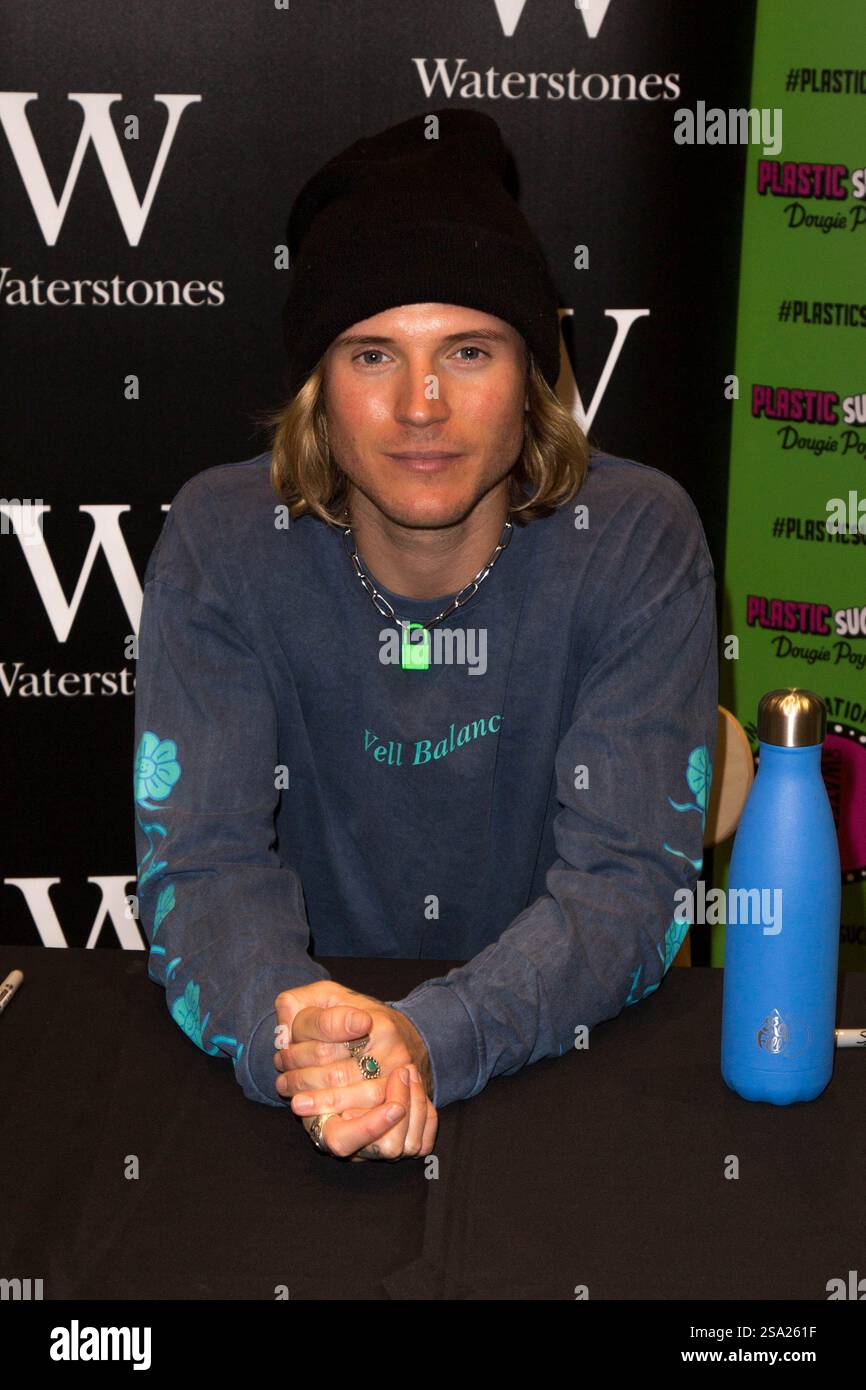 Dougie Poynter attends Book Signing for his new book - Plastic Sucks ...