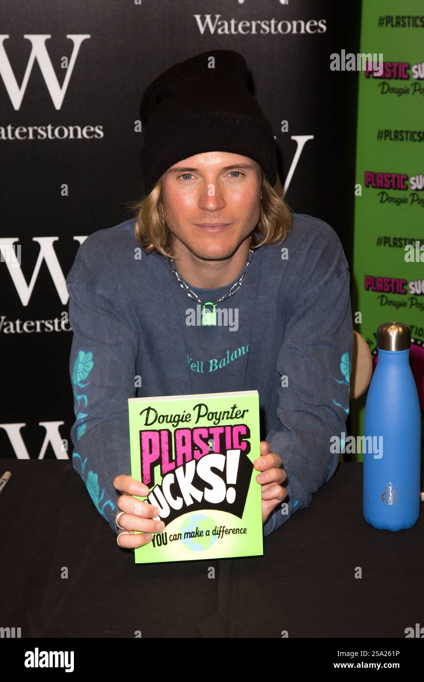 Dougie Poynter attends Book Signing for his new book - Plastic Sucks ...