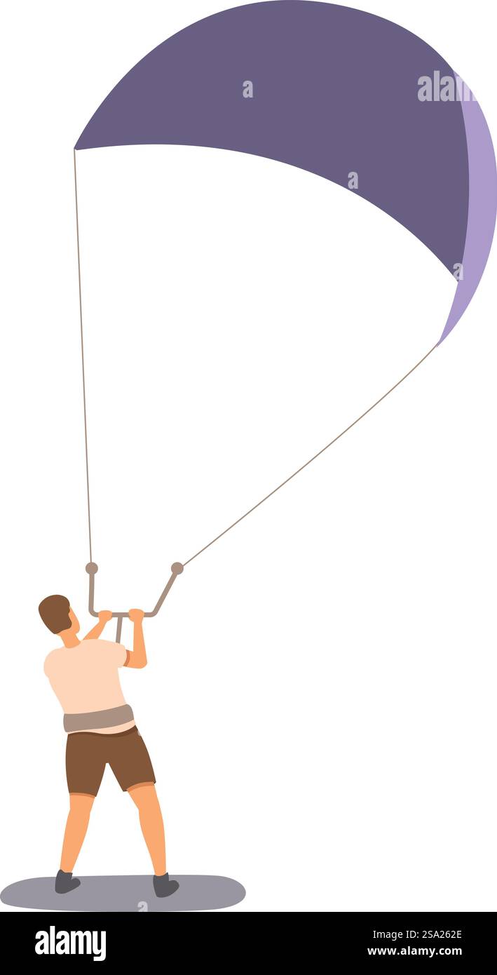 Glider acrobatics Stock Vector Images - Alamy