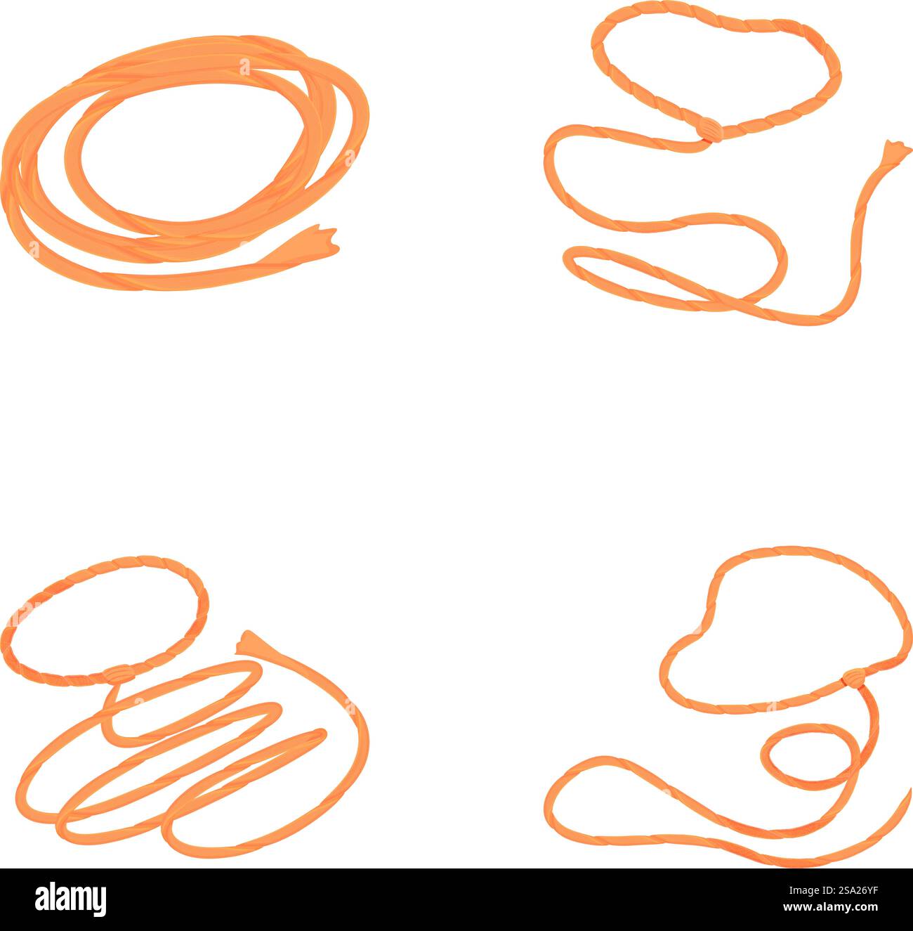 Coiled twine Stock Vector Images - Alamy