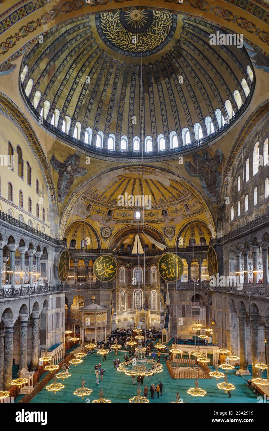 Hagia Sophia Grand Mosque former Byzantine Greek Orthodox church in ...