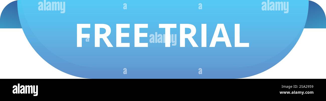 Free trial design icon cartoon vector. Stamp sale product. Try sticker ...