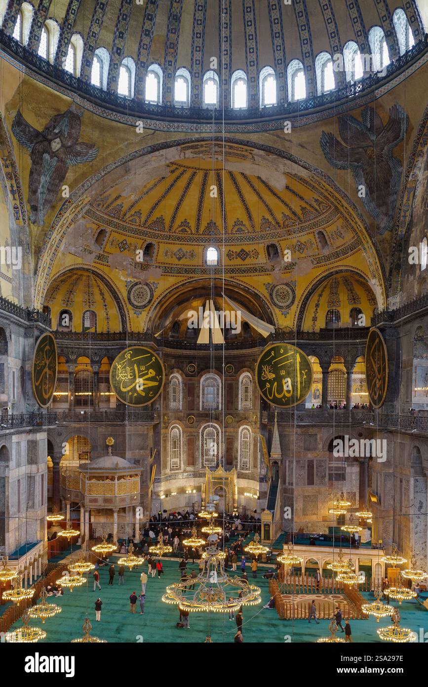 Hagia Sophia Grand Mosque former Byzantine Greek Orthodox church in ...