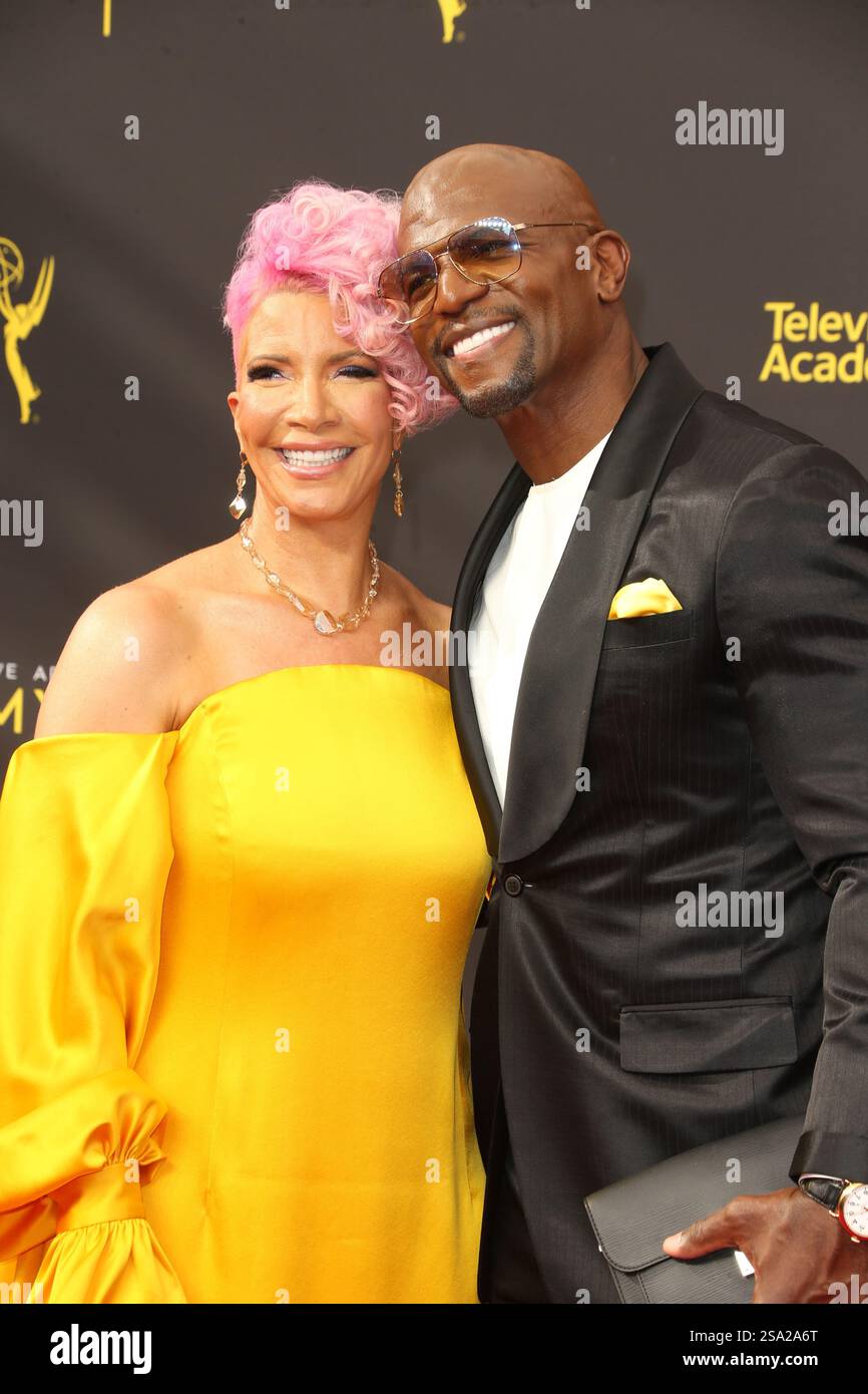 Rebecca Crews and Terry Crews at the 71st Annual Primetime Creative ...