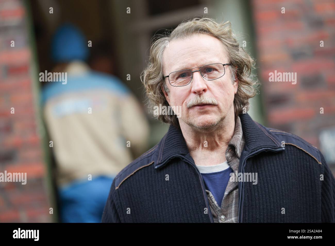 Hamburg, Germany. 28th Jan, 2025. Actor Bjarne Mädel at a photo shoot ...