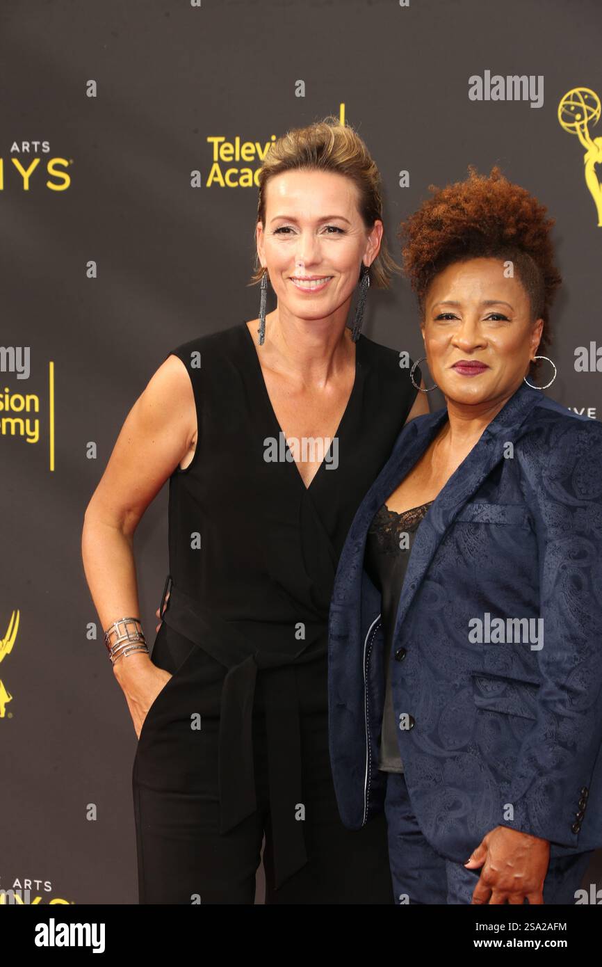 Alex Sykes and Wanda Sykes at the 71st Annual Primetime Creative Arts ...