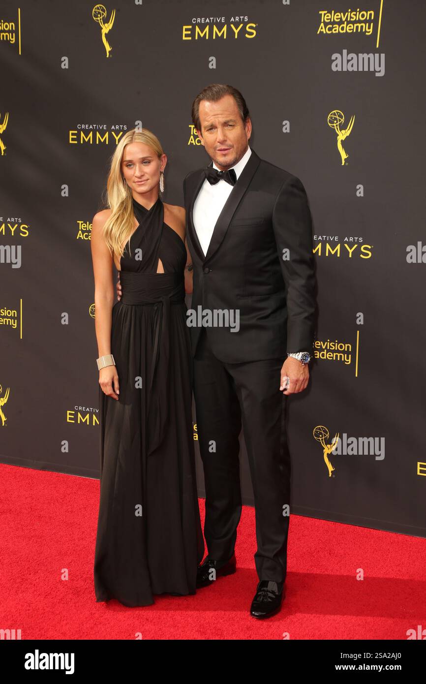 Alessandra Brawn and Will Arnett at the 71st Annual Primetime Creative ...