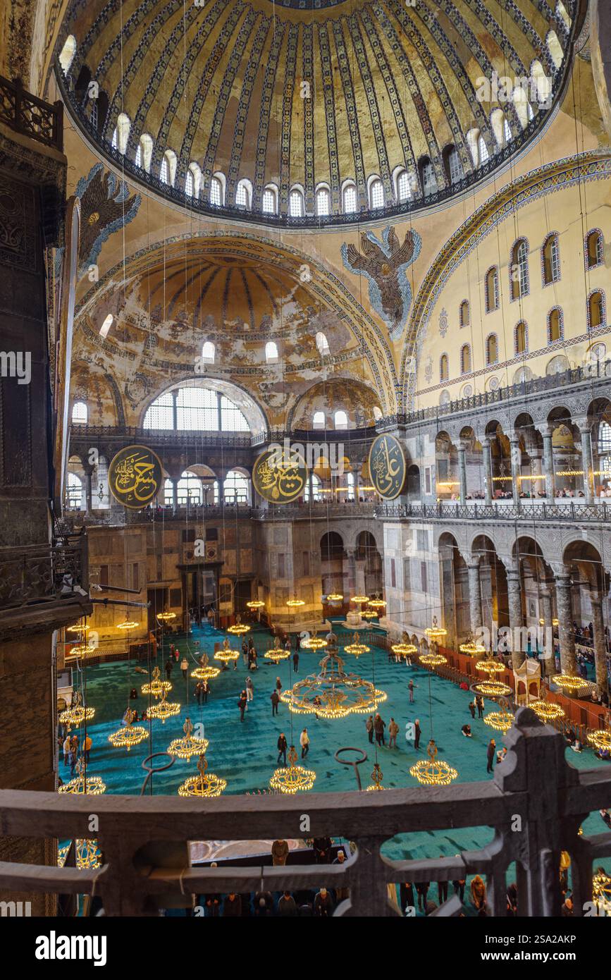 Hagia Sophia Grand Mosque former Byzantine Greek Orthodox church in ...